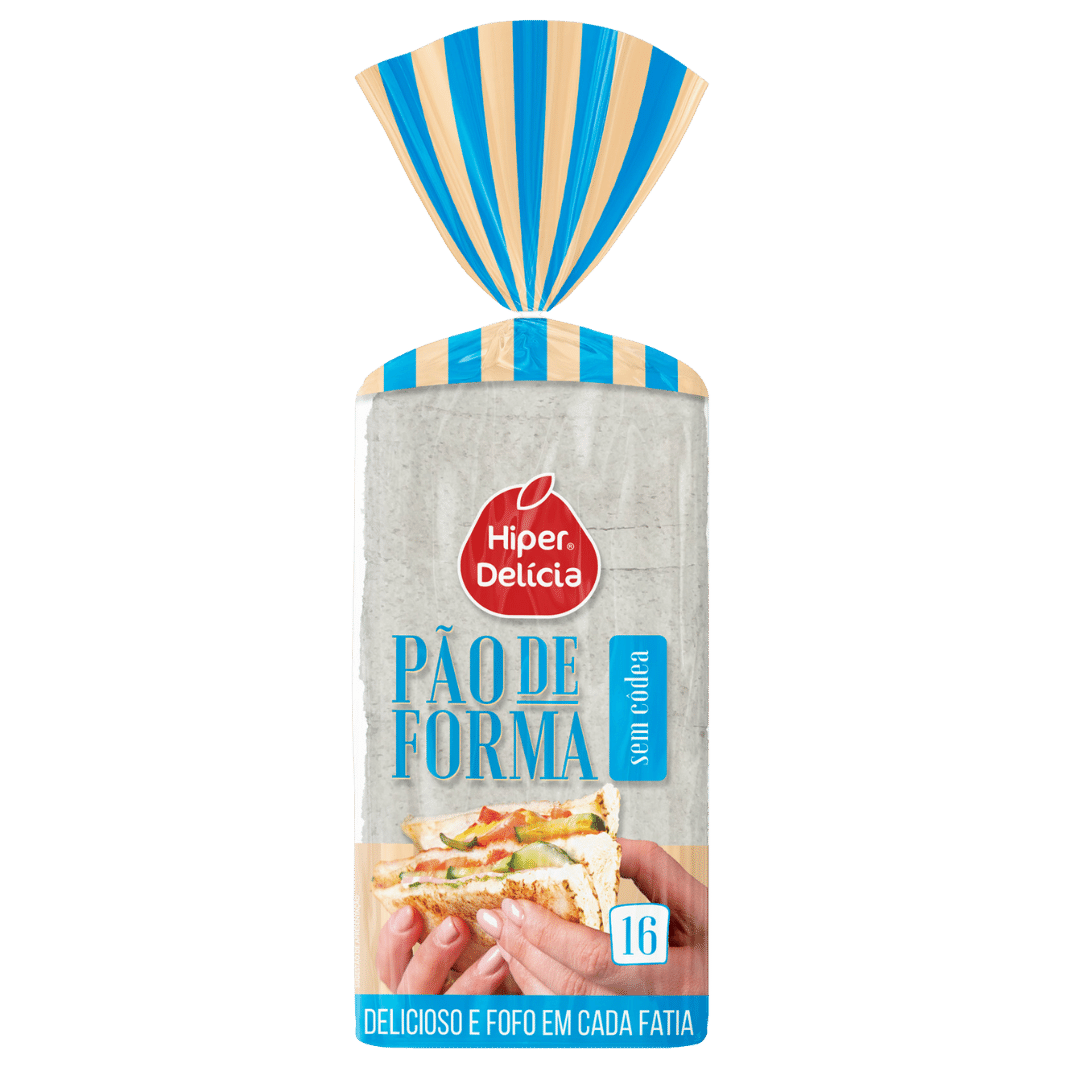 Pão de Forma sem côdea
